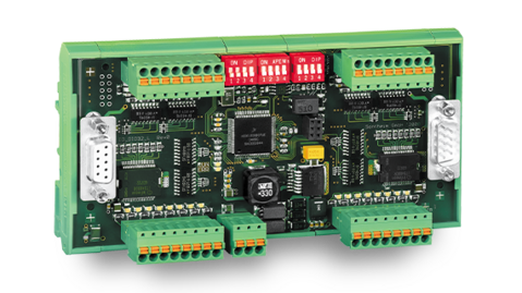 DIO32-L – 24 V module with 16 inputs and outputs each
